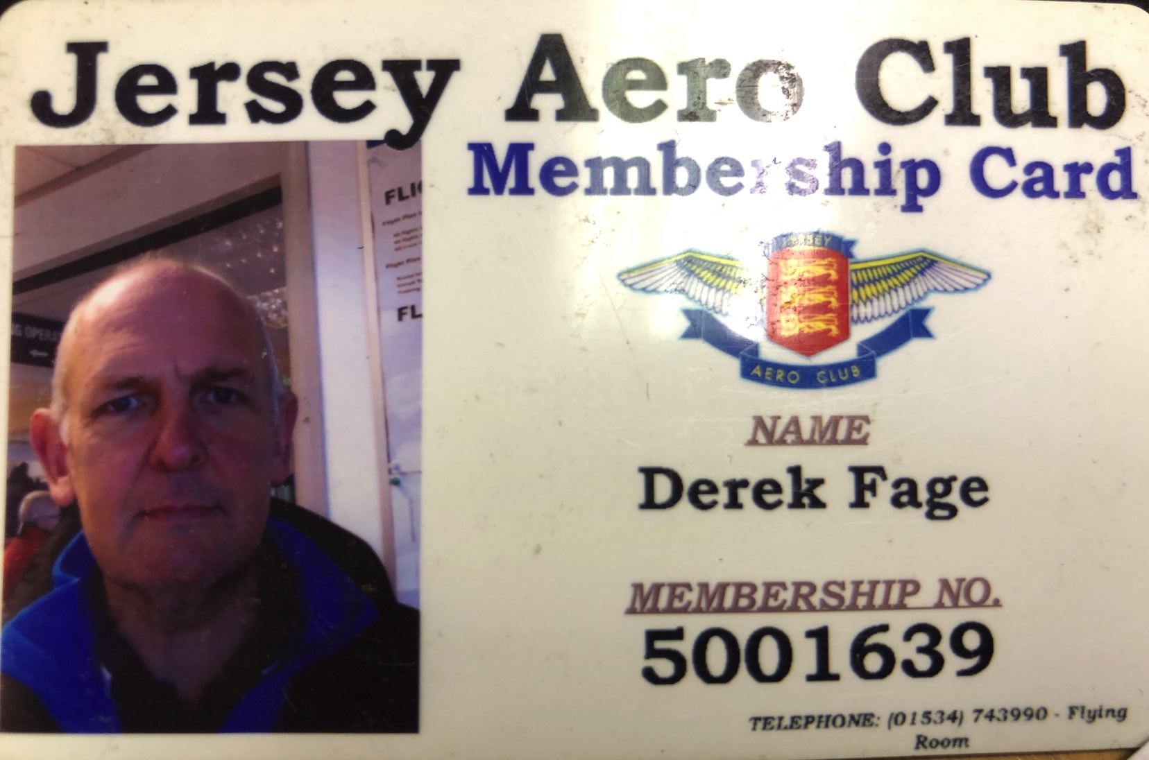 Airside Access (AIC Card) Request for Existing Members - Jersey Aero Club
